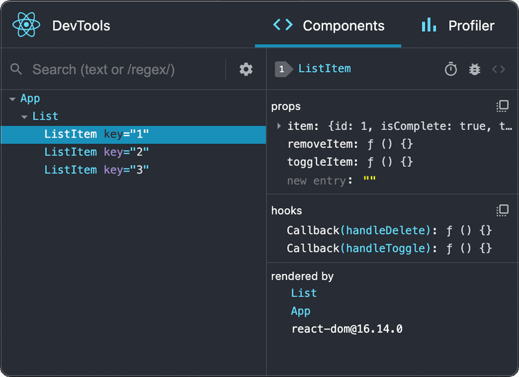 Herramientas de Desarrollo de React – React